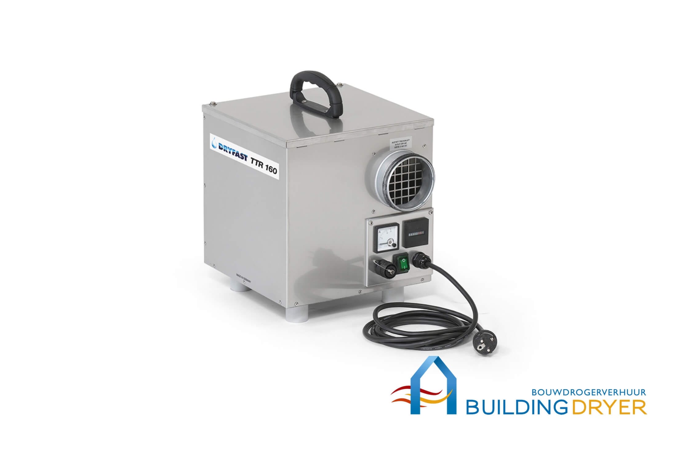 Dryfast TTR 160 Adsorptiedroger Kopen | Building Dryer